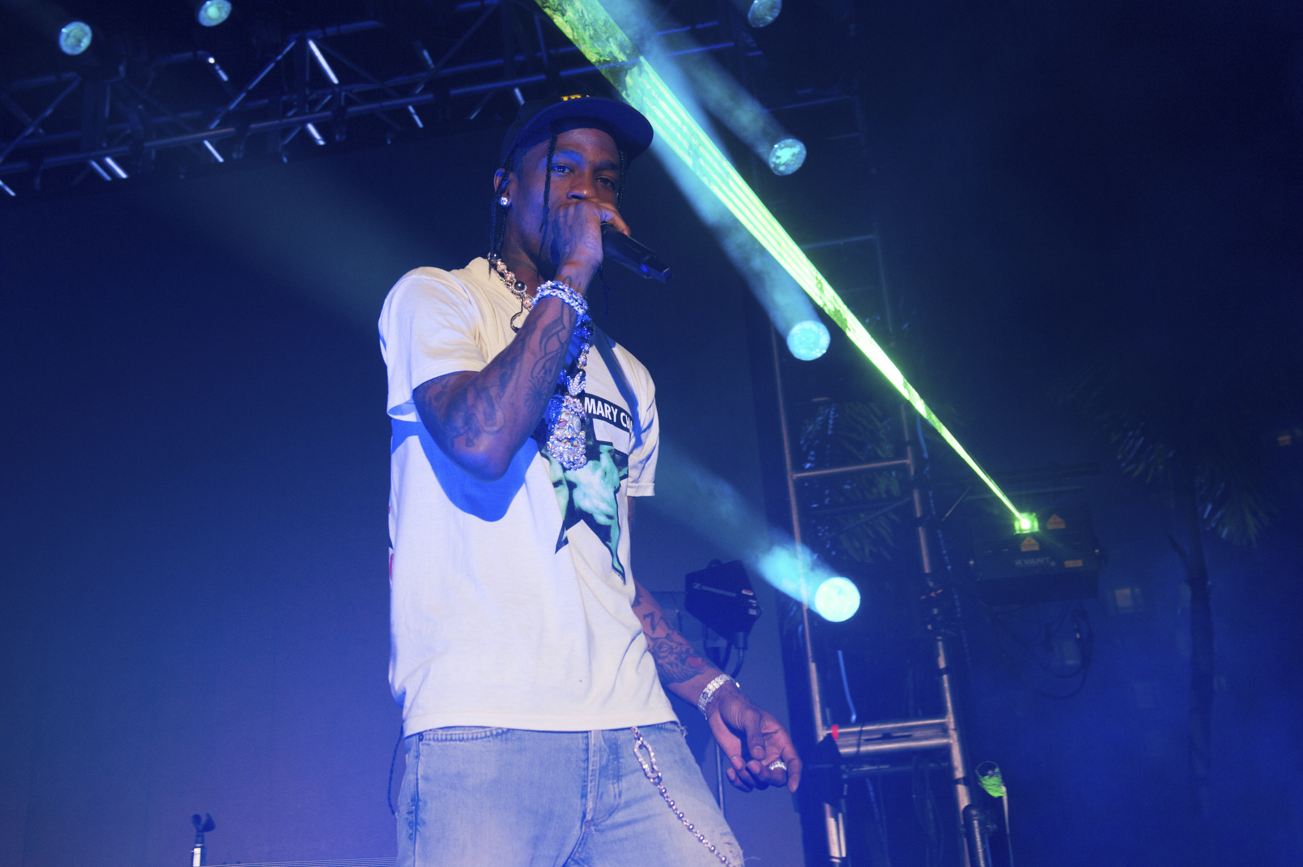 Rappers Performing On Stage