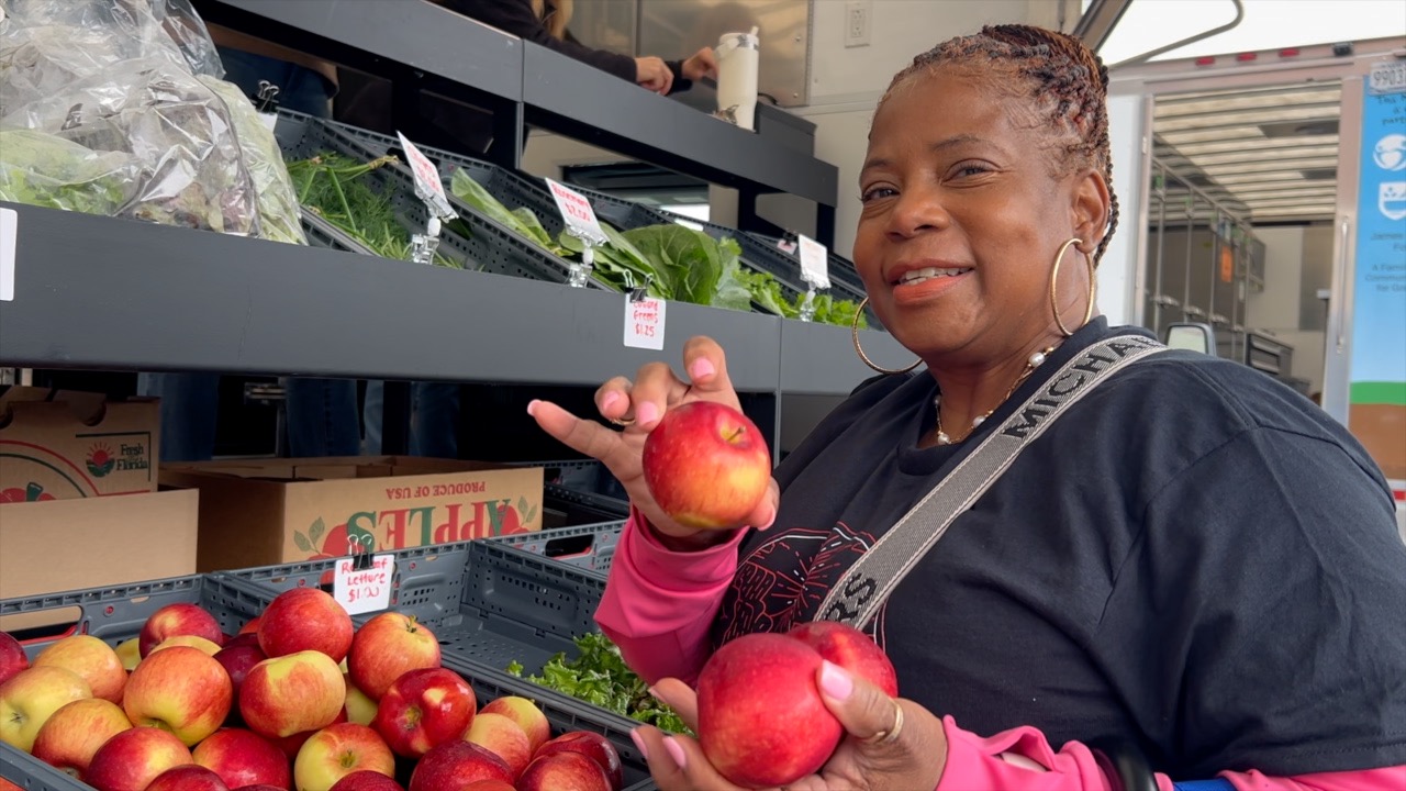 Mrs. Frances Nash's Garden Basket Returns to Michigan Street Farmers Market