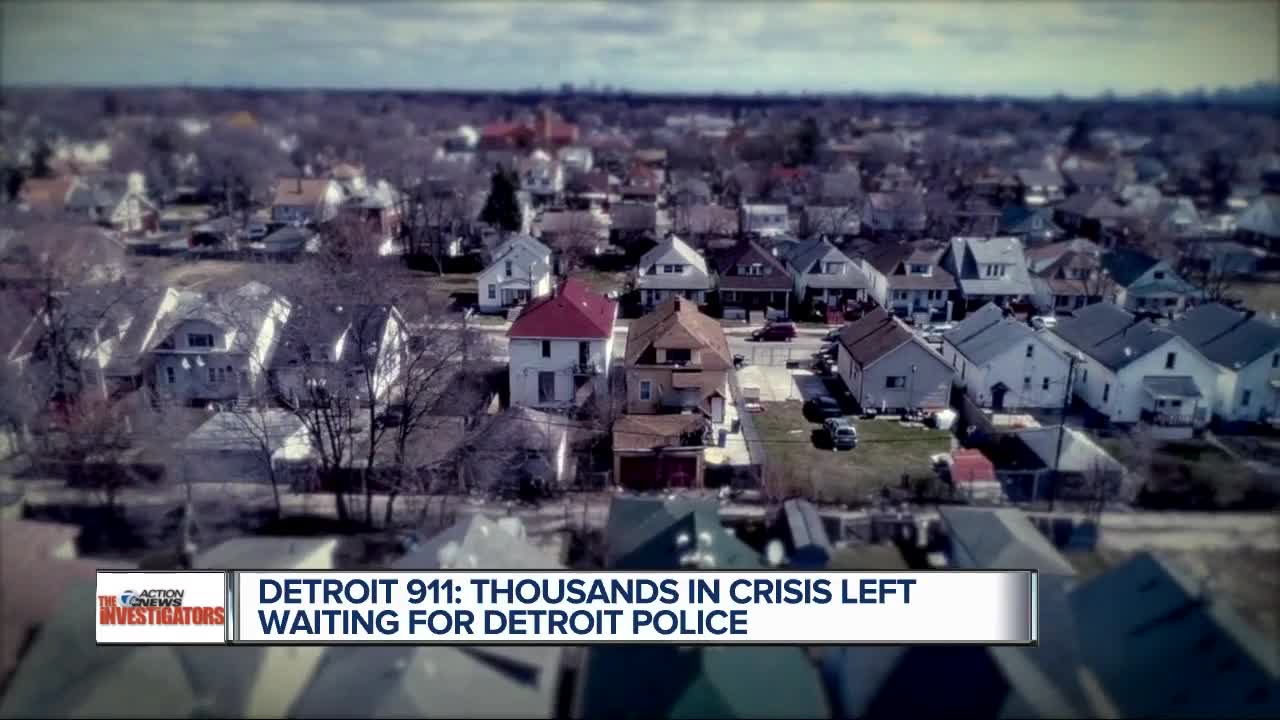 Detroit 911: Thousands in crisis left waiting for Detroit police