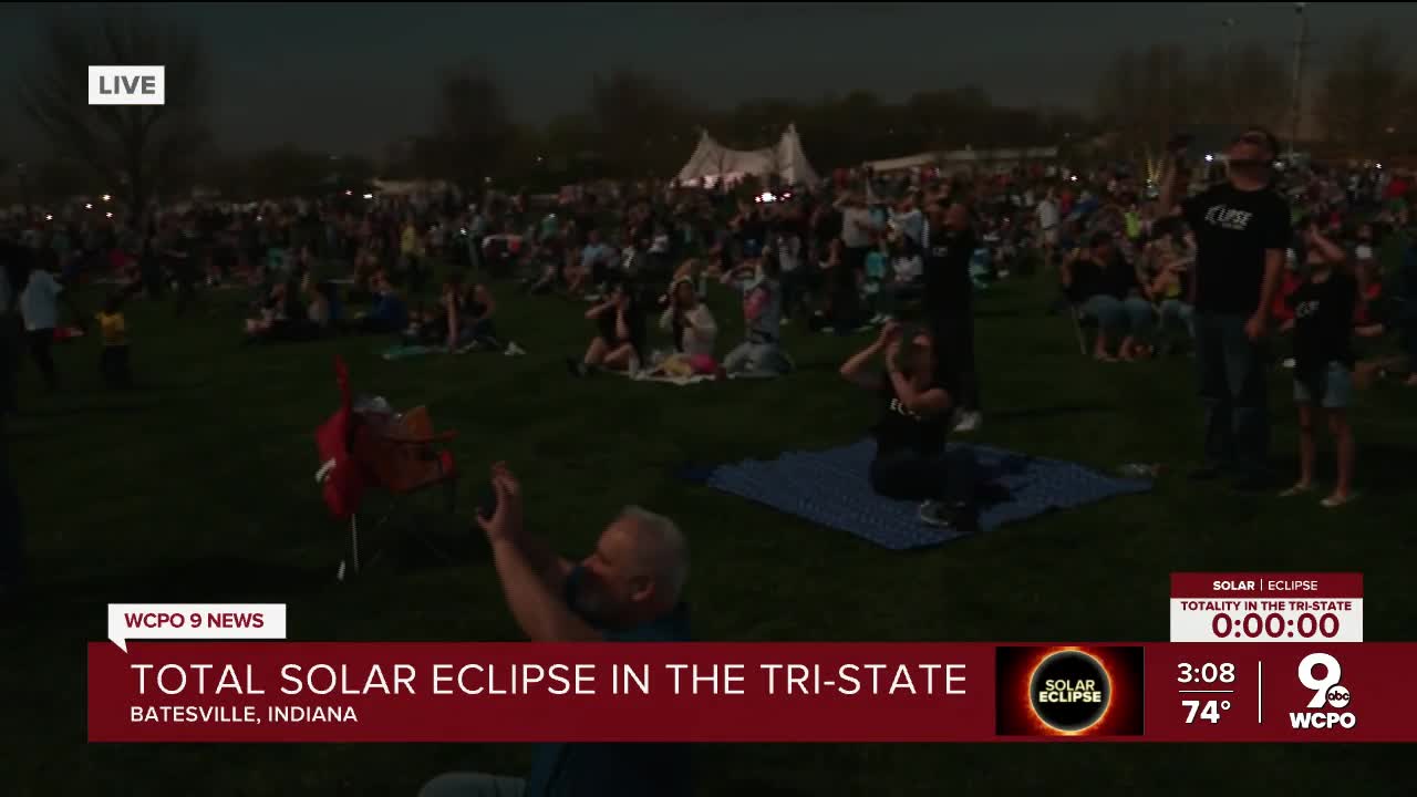 Live eclipse coverage: Watch the entire process in the Tri-State