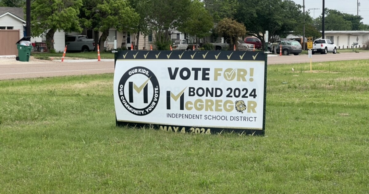 McGregor ISD proposing $82 million bond, says a new junior high is top priority