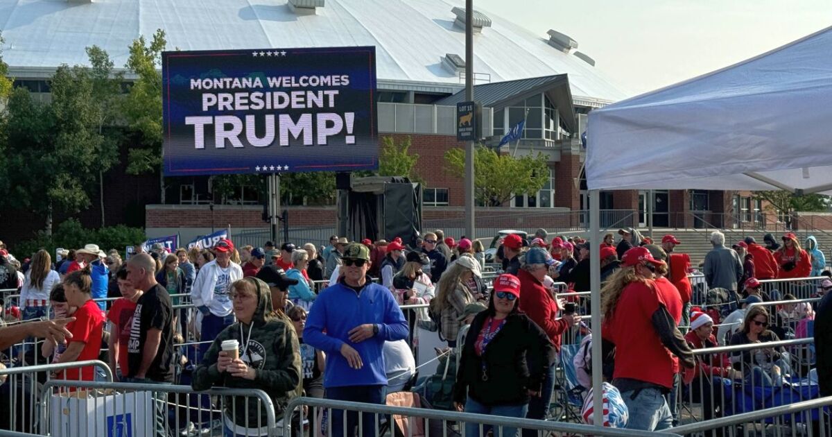 PHOTOS: Trump rally in Bozeman