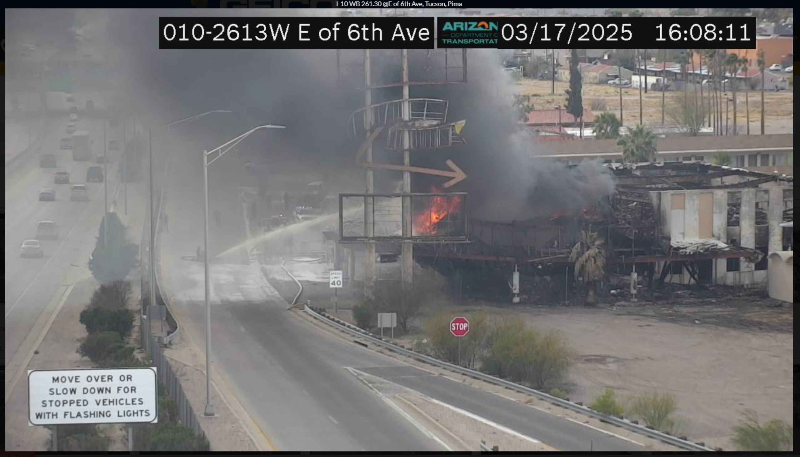 New fire sparks at Spanish Trail Motel following Sunday night blaze