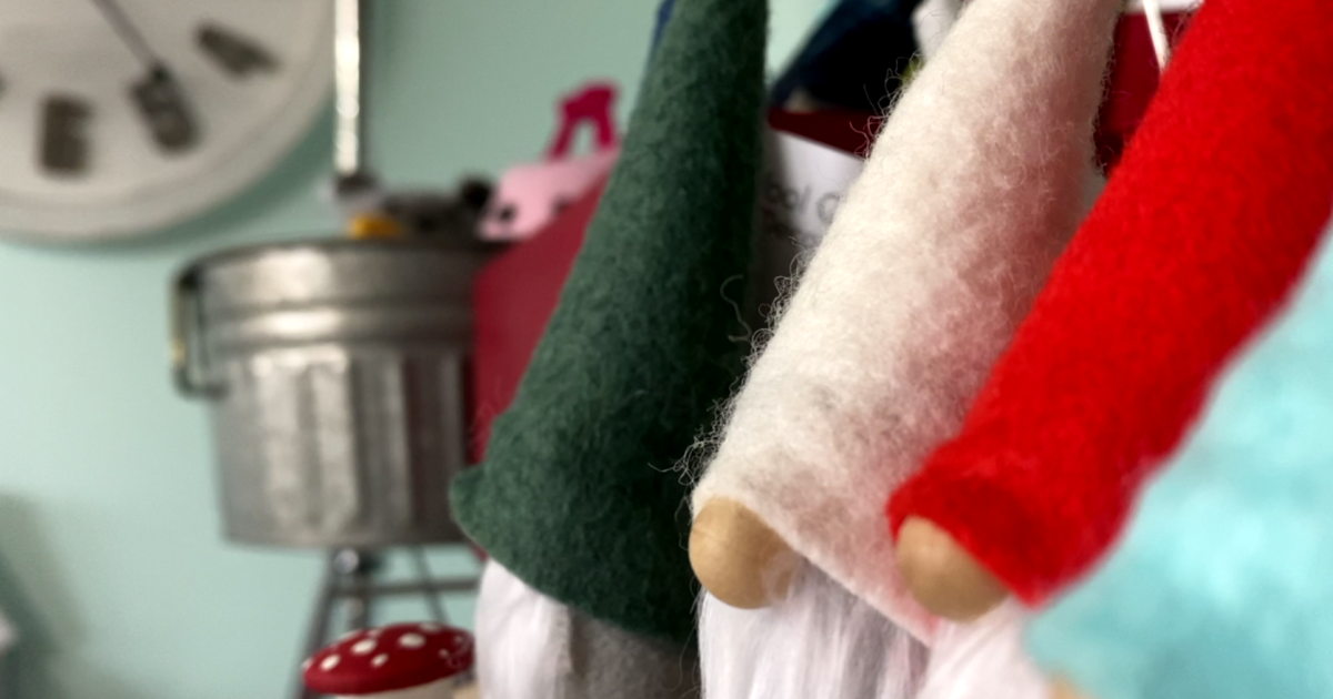 Idaho woman creates gnomes out of old sweaters