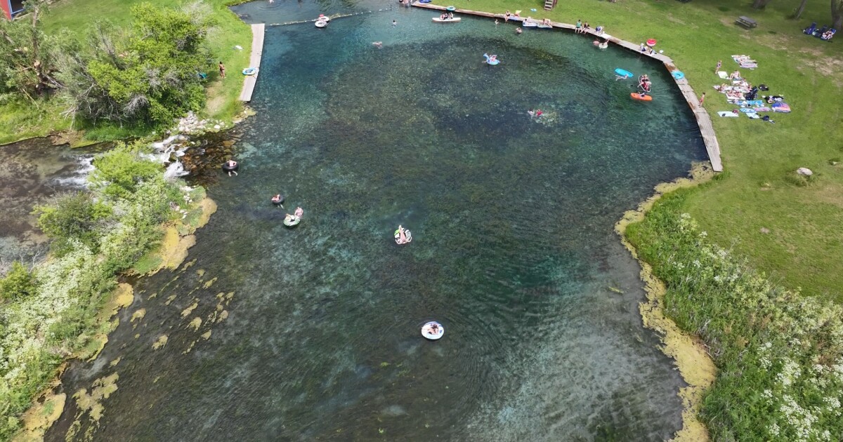 Gigantic Warm Spring popular spot for Lewistown locals