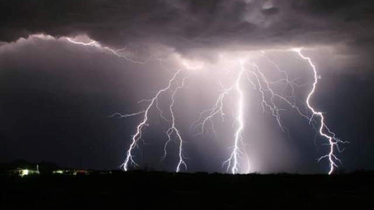 Lightning and thunder Lightning and thunder
