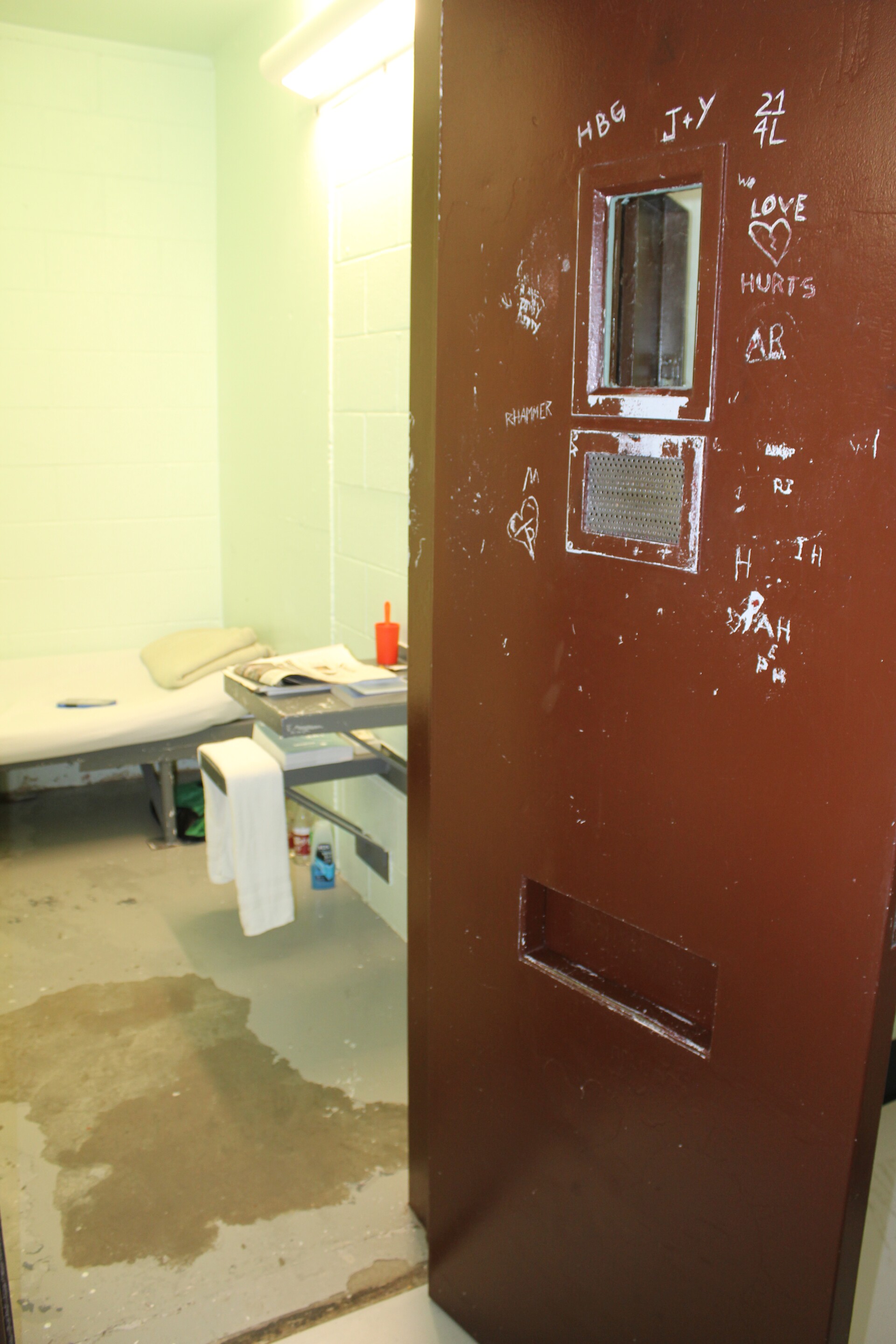 A tiny jail cell becomes an institution of last resort in Polson
