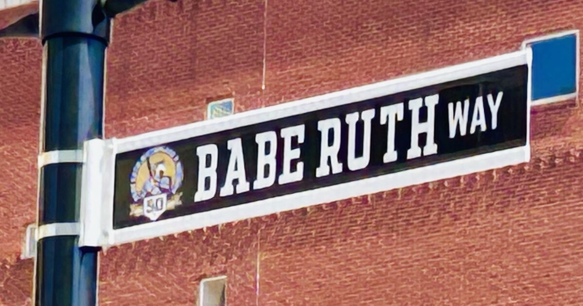 Street named for Babe Ruth in Baltimore