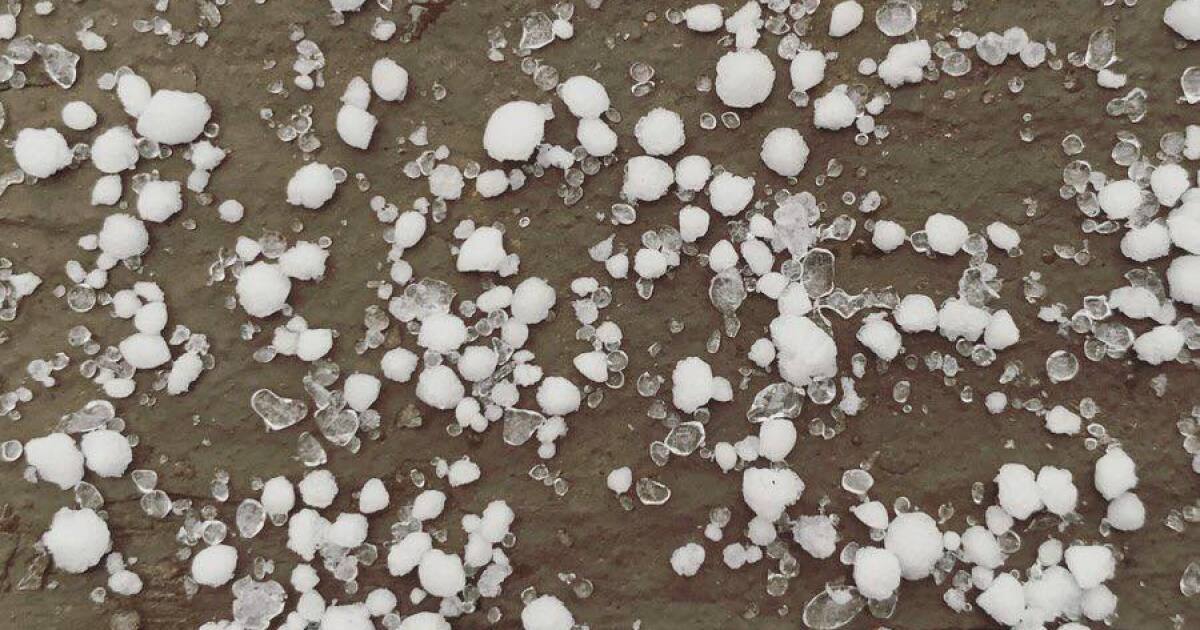 How to tell the difference between sleet, snowflakes and grauple