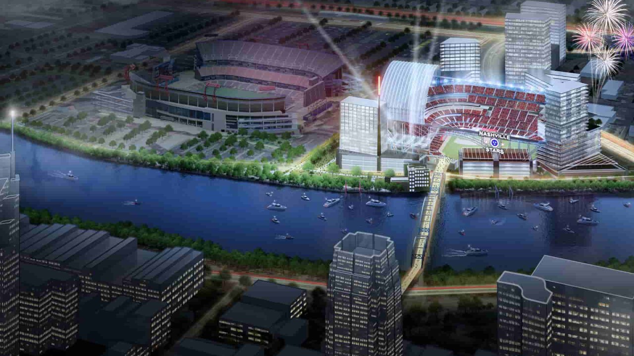 MLB in Nashville? Group releases renderings of potential baseball stadium