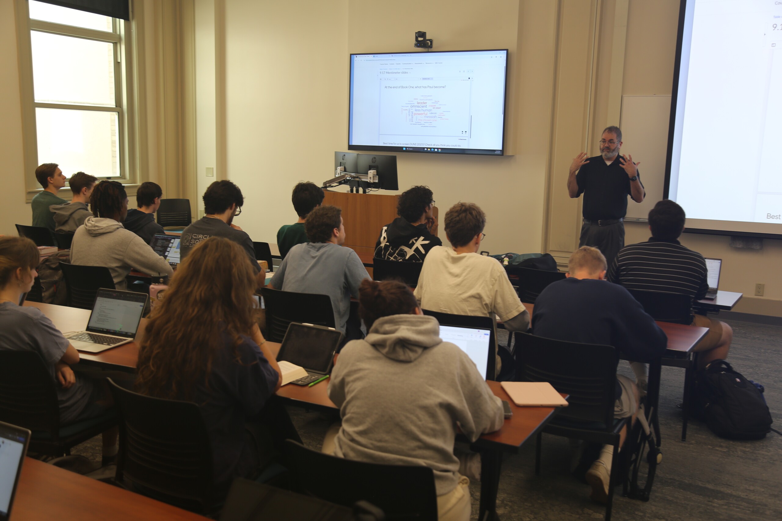 Marquette University students pack the classroom for new Dune course