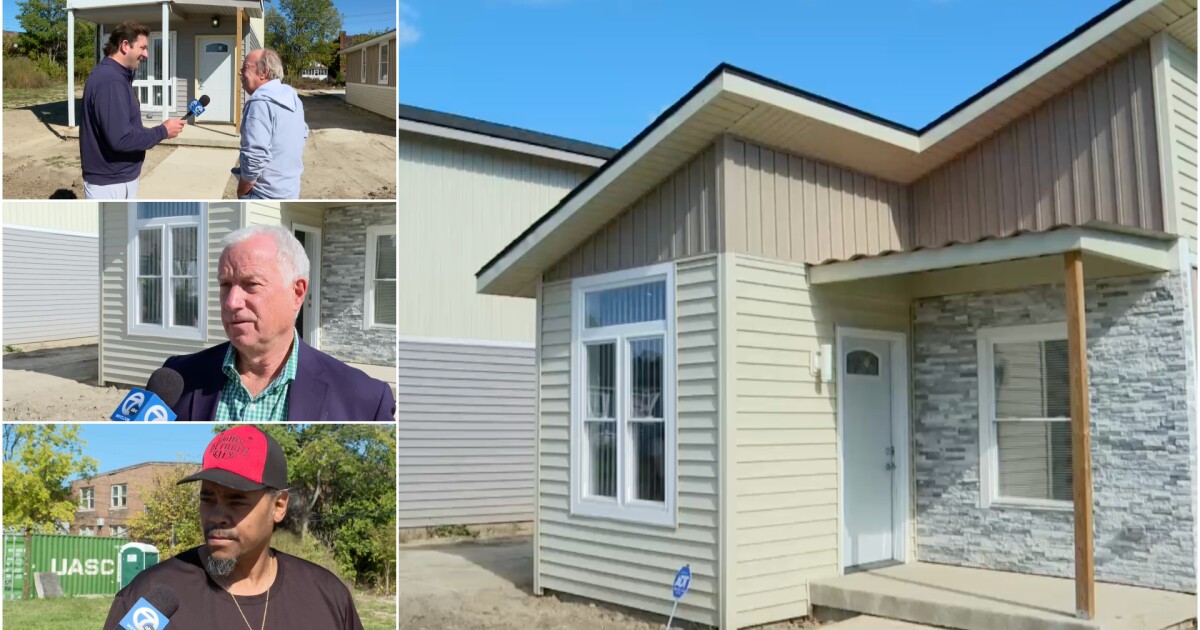 Detroit neighborhood transformed by innovative shipping container Homes