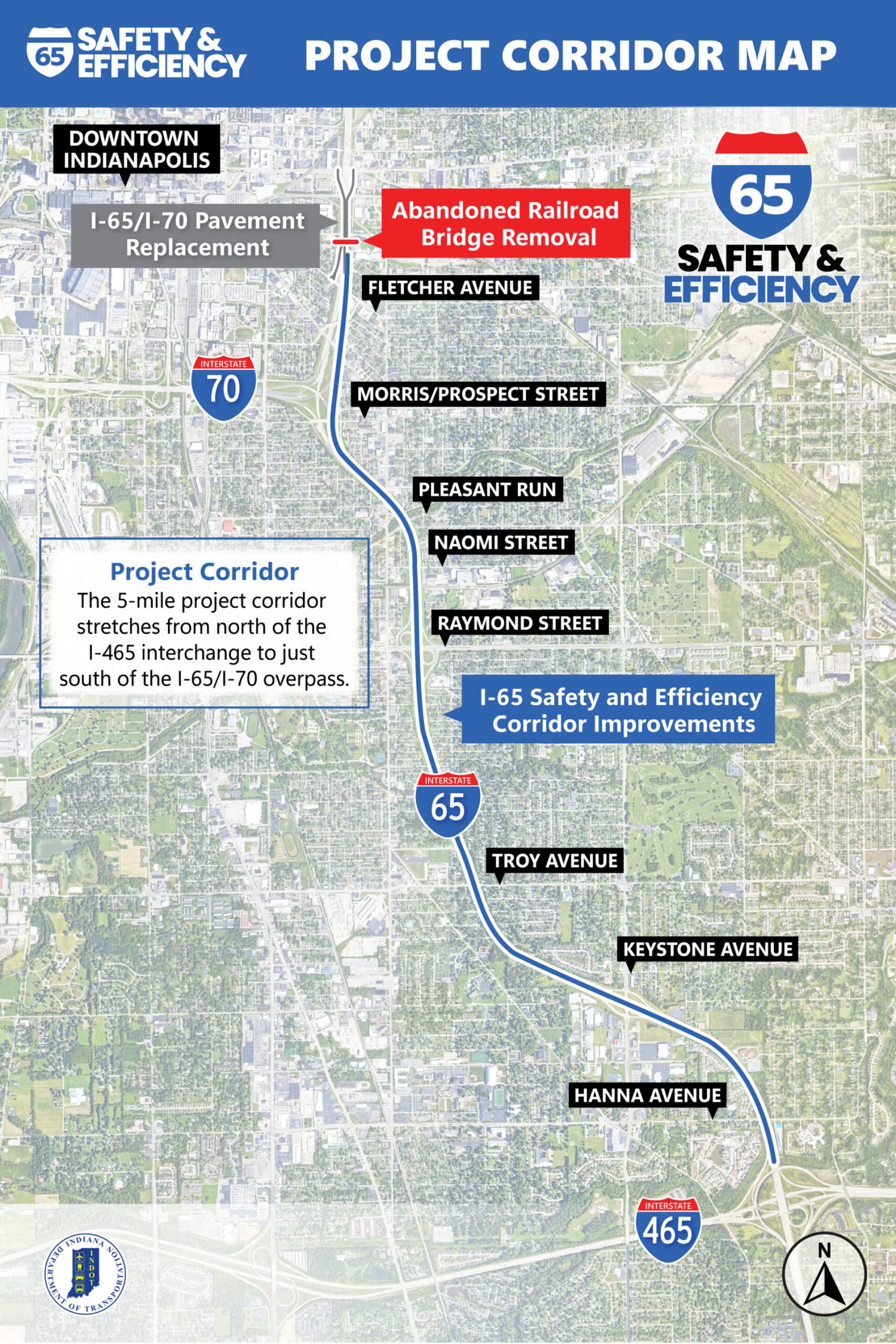 INDOT announces major construction project on I-65 on Indy’s southeast side