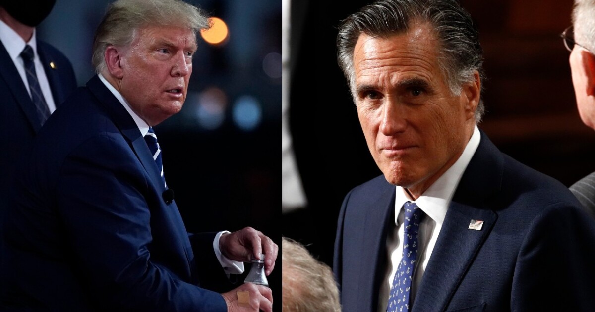 Trump supporters heckle Romney in airport, on flight to DC