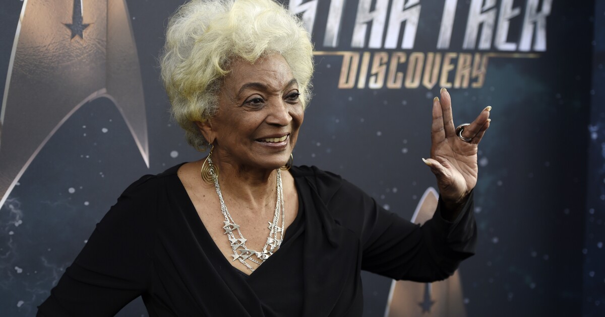 Nichelle Nichols, groundbreaking 'Star Trek star, dies at 89
