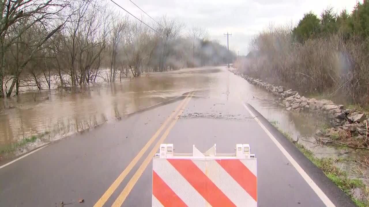 Some roads impassable in Lebanon due to flooding