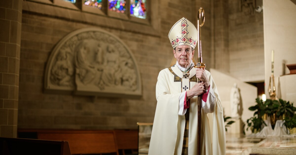 WATCH: Archbishop Allen Vigneron's final Detroit mass