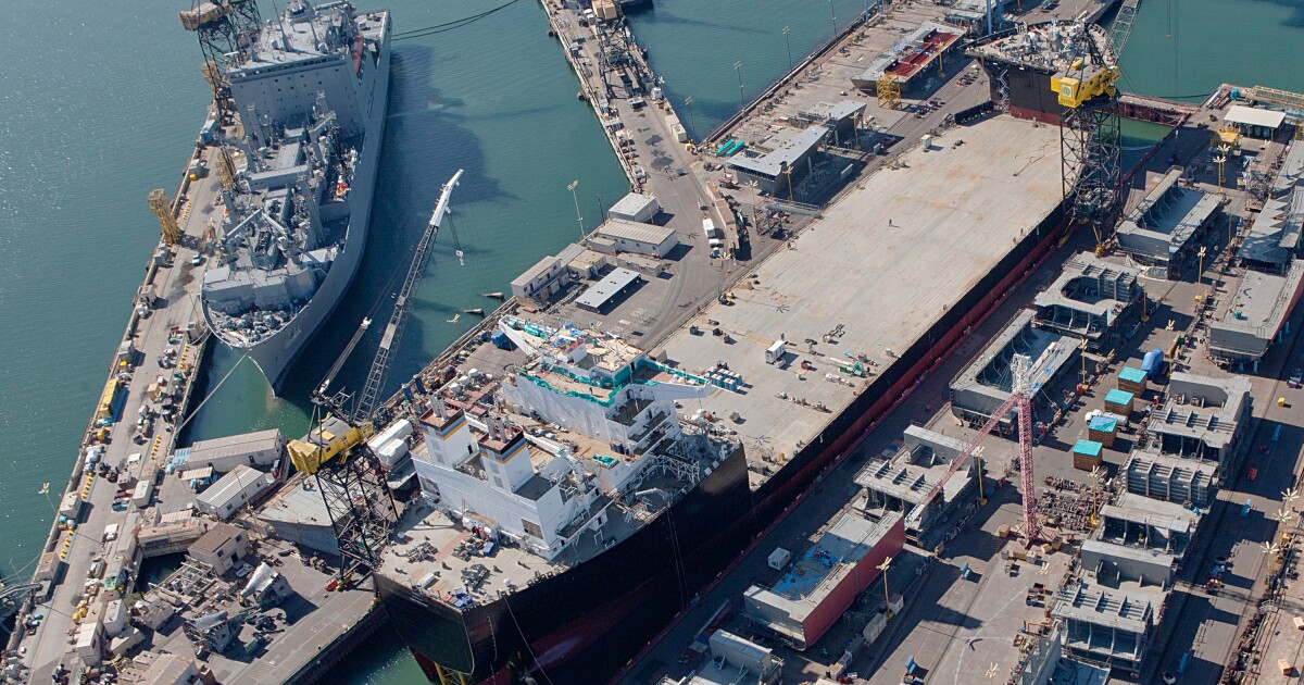 Norfolk Naval Shipyard breaks ground on $200 million Dry Dock 4 renovation
