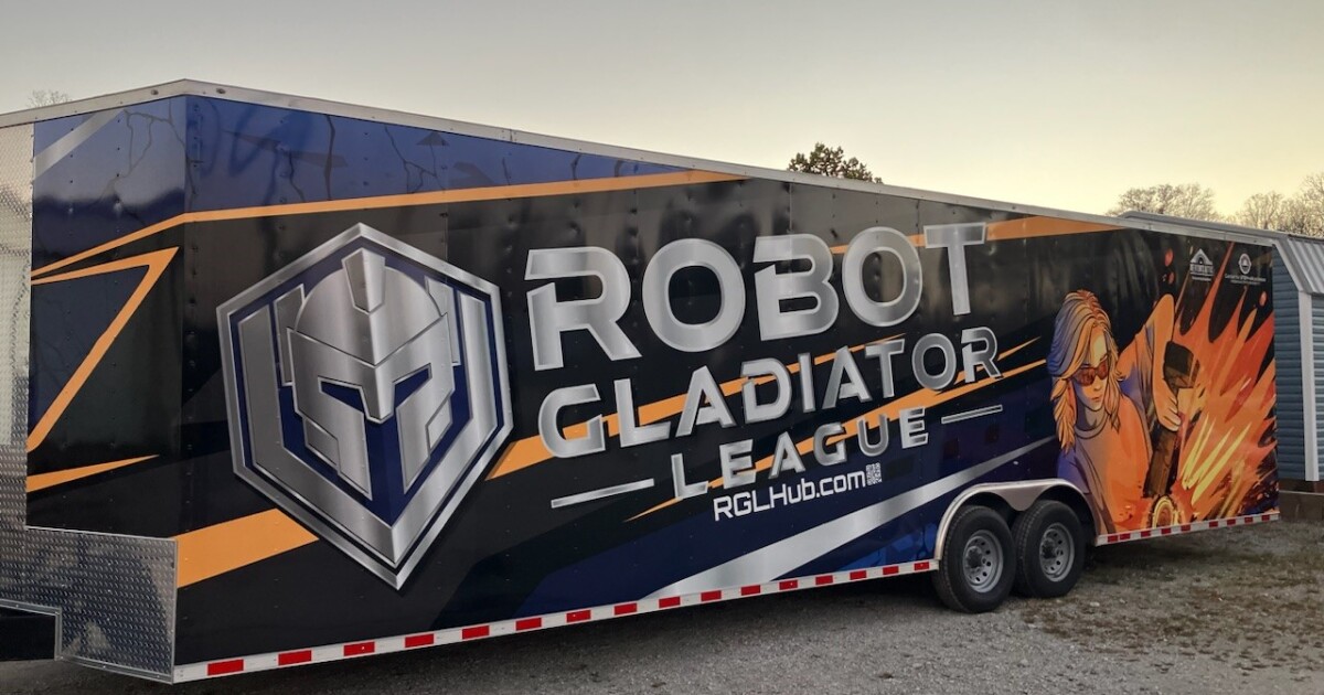 Robot Gladiator League combining STEM with team sports