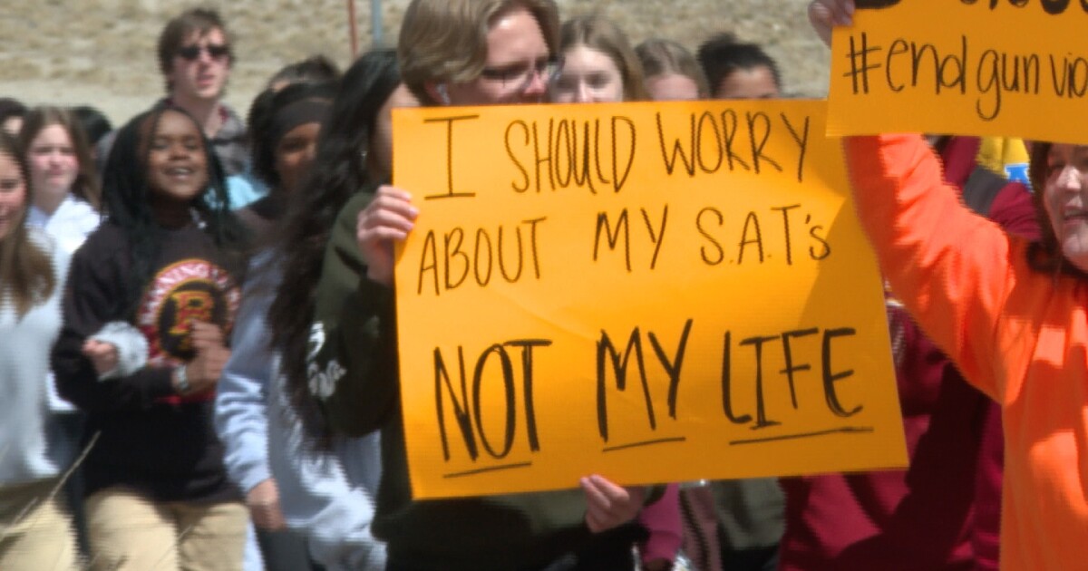 Students protest gun violence in schools, gun rights advocates suggest ...