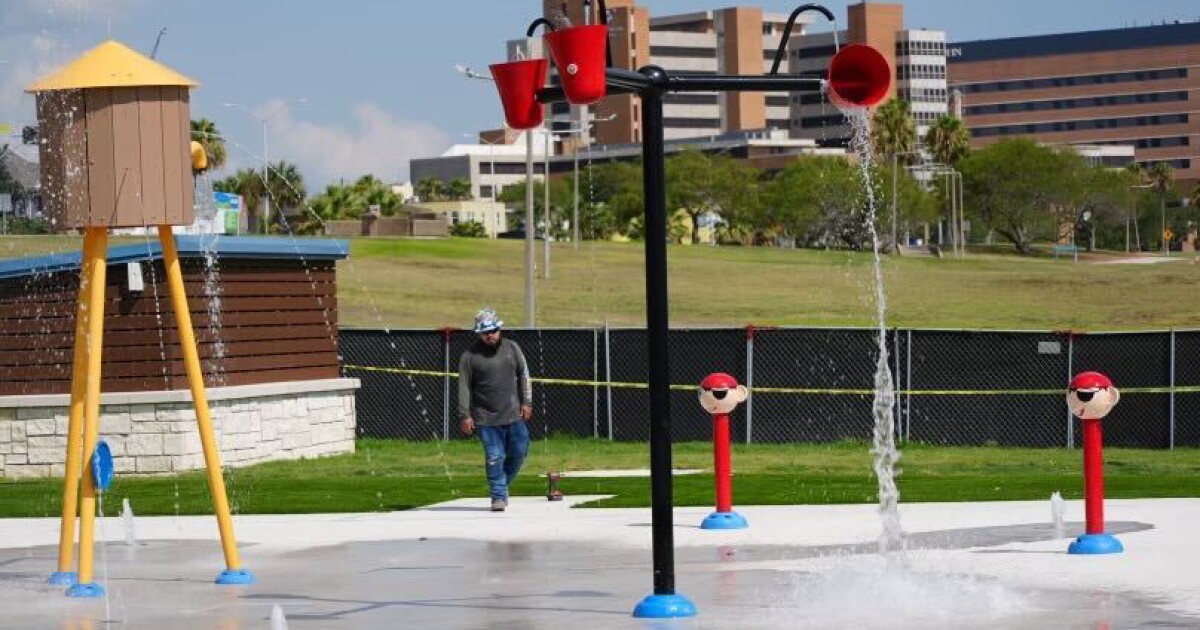 New Cole Park Splash Pad and Playground completion ceremony