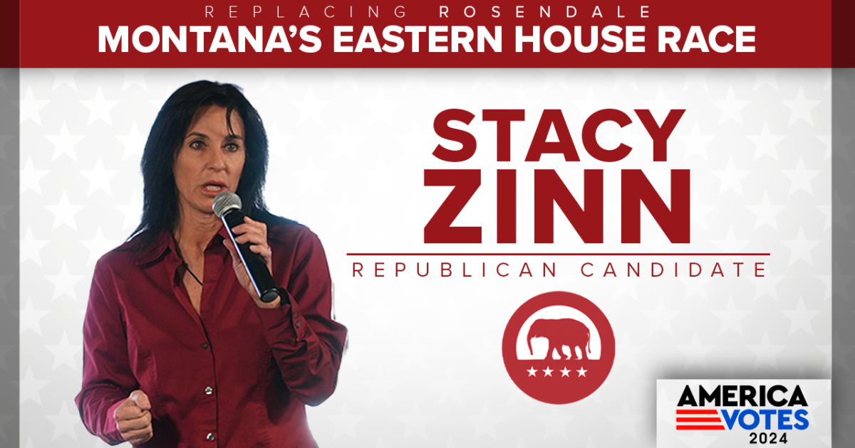 Stacy Zinn, Republican candidate for Montana's eastern U.S. House seat