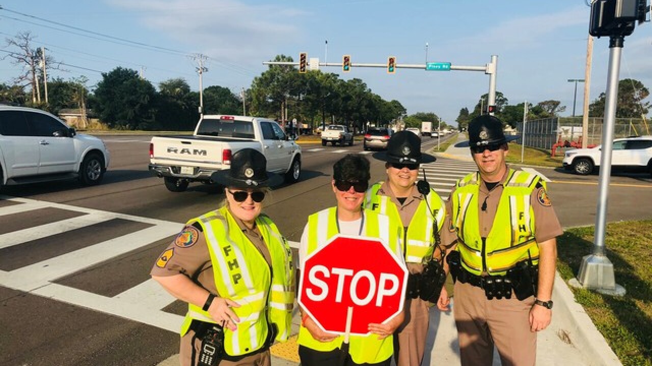 Florida Highway Patrol tackle pedestrian and bicyclist safety awareness
