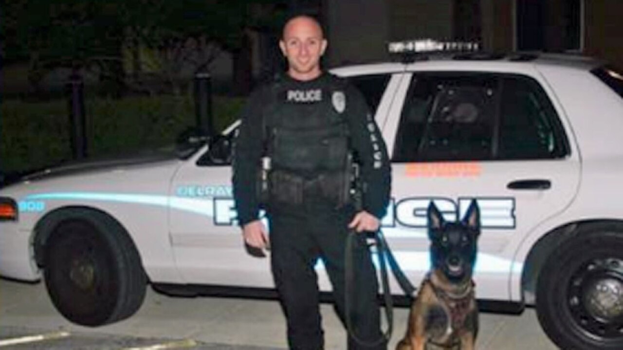 Delray Beach Police Department marks the passing of a retired K9