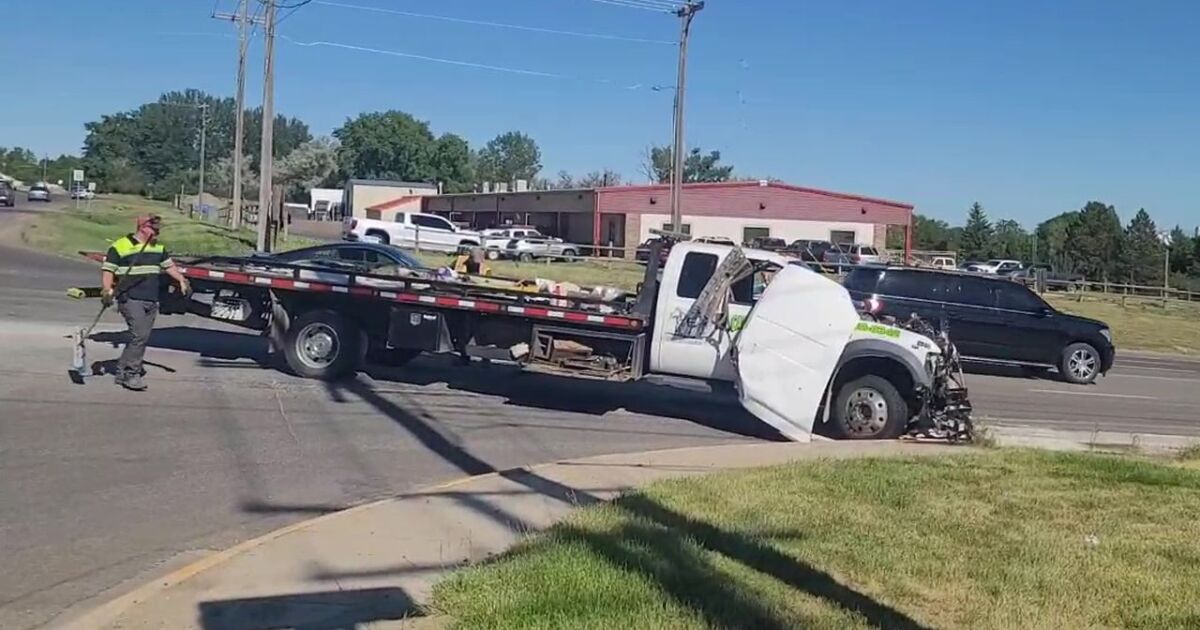 Crash Slows Traffic Along 15th Street North