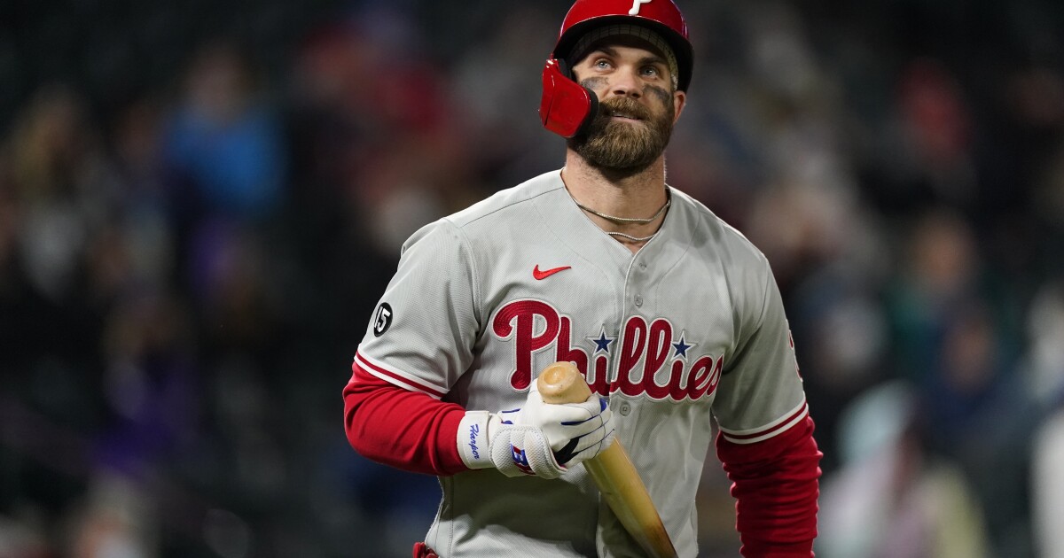 Bryce Harper wins National League MVP award