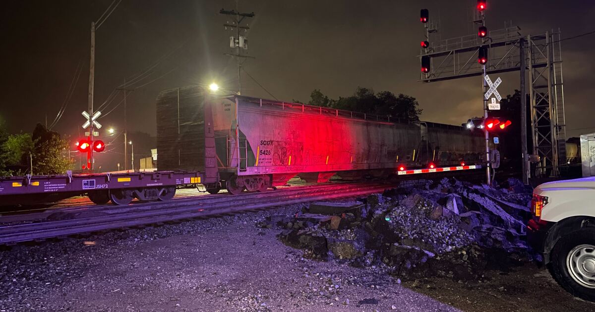 Police: Several railroad crossings in Hamilton reopen after train ...