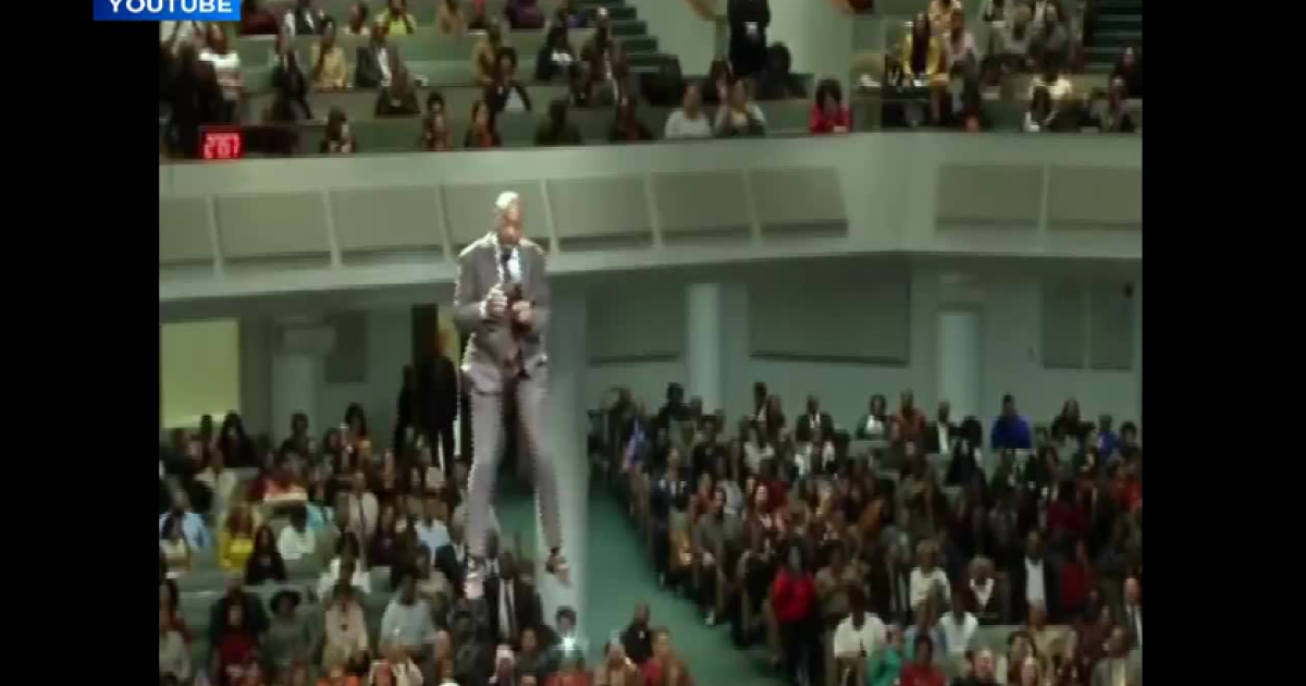 ‘Flying Preacher’ takes sermon to new heights with zip line