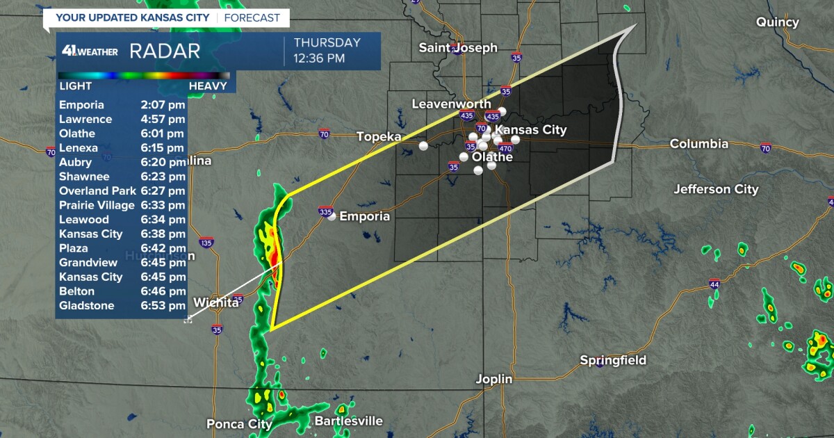 KSHB 41 Weather Blog | Active Weather Pattern Continues