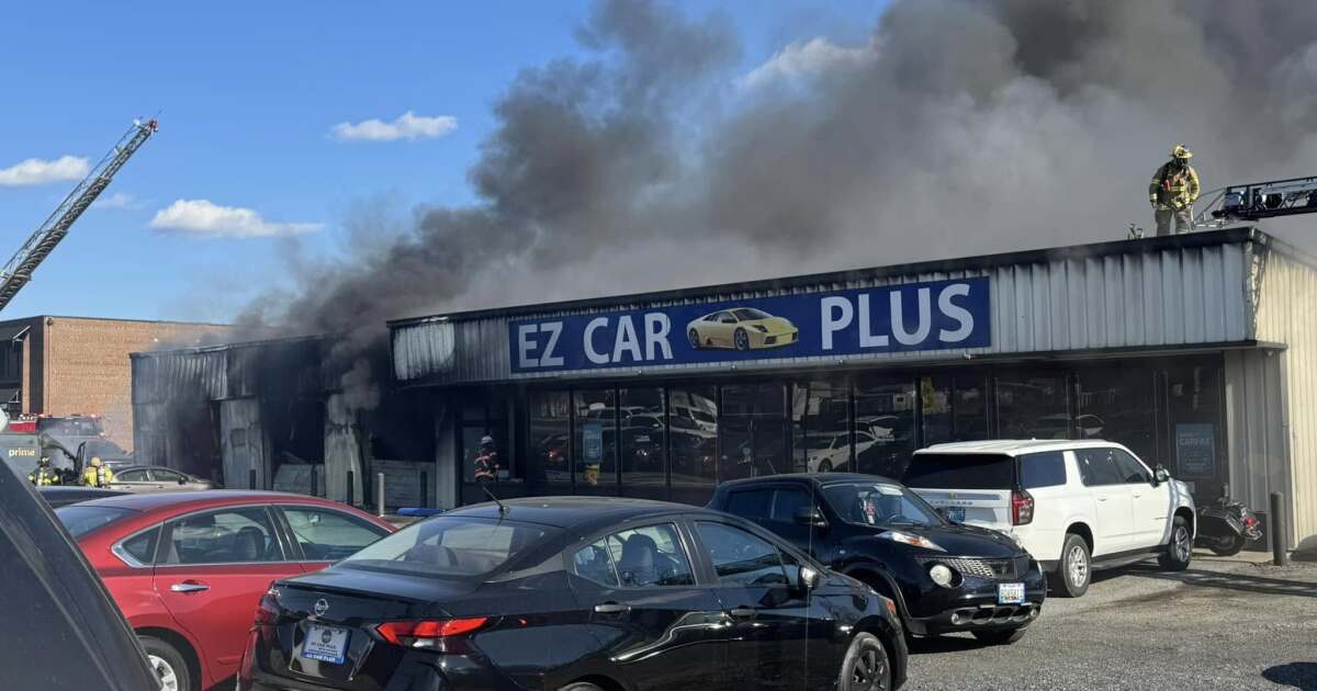 One employee taken to hospital, $2M in damage after fire at used car ...