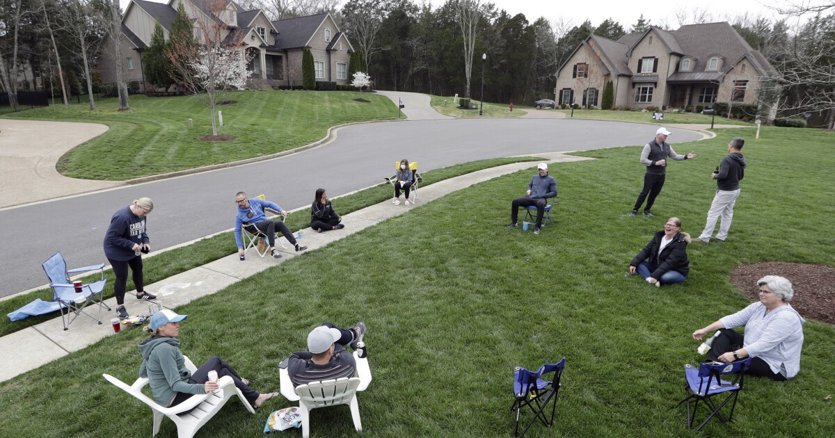 Cell data shows how well residents are social distancing