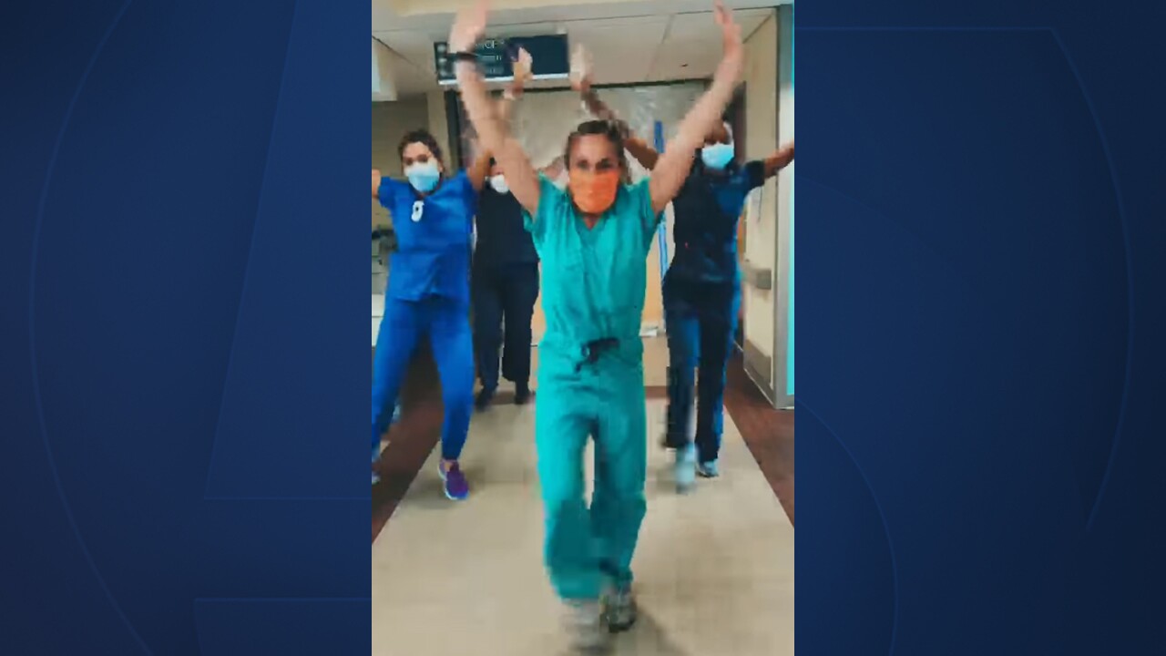 Nurses at West Palm Beach VA Medical Center show their moves in dancing ...