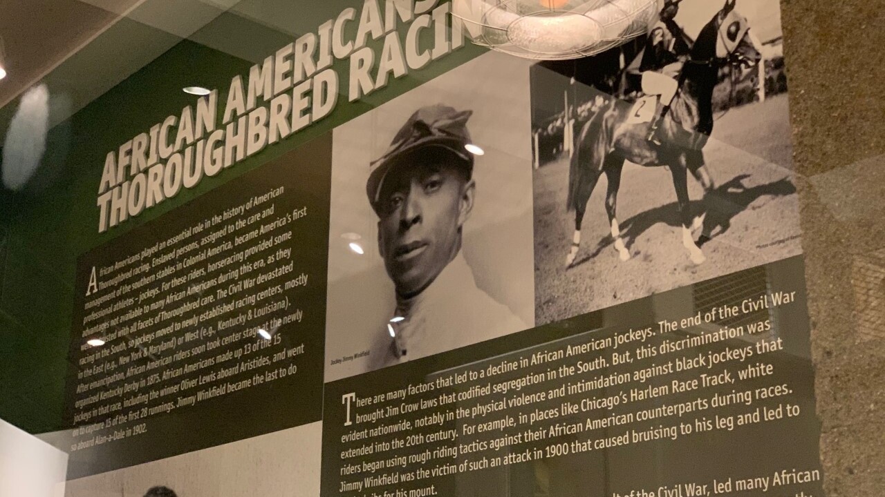Honoring African-American jockeys during Black History Month