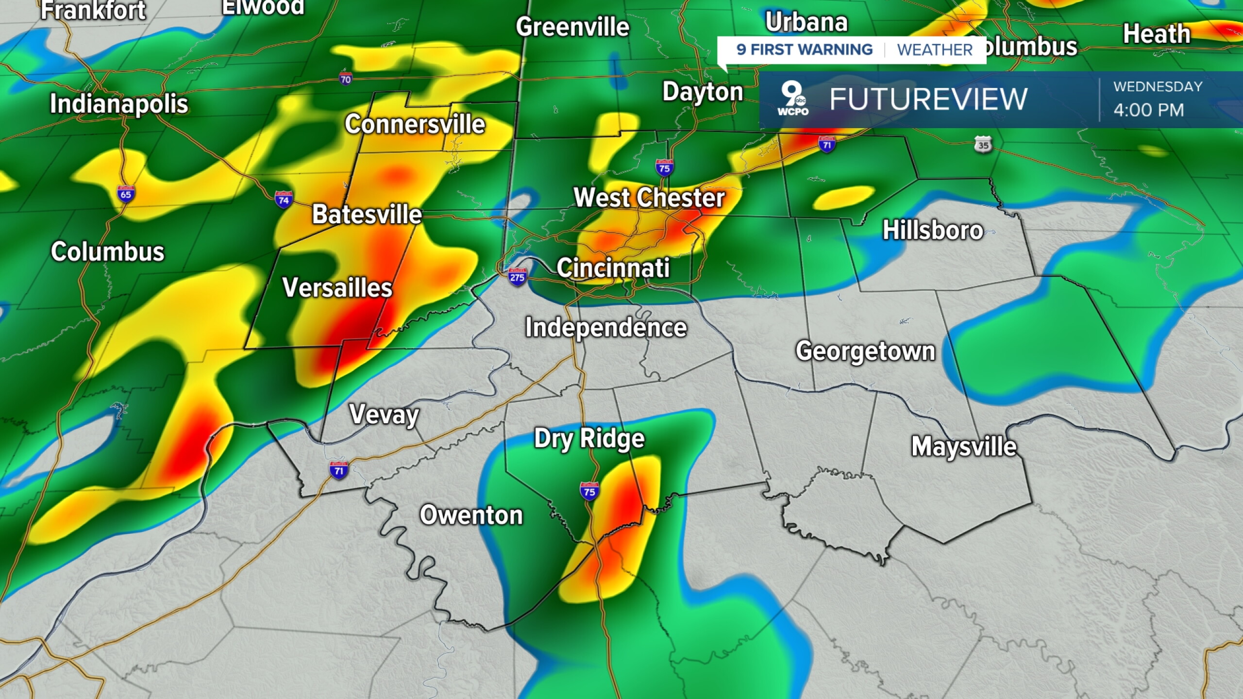 WEATHER ALERT DAY: Severe storms possible Wednesday