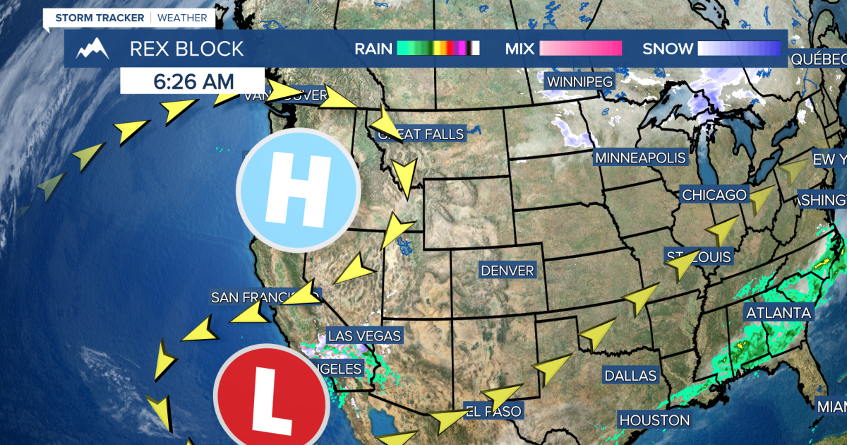 Rex Blocking Pattern Will Keep Montana Dry