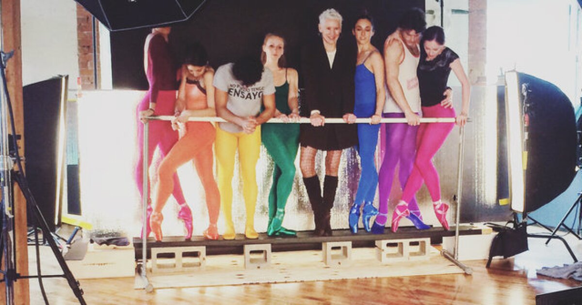 New Version Of Rainbow Legs Poster Honors Cincinnati Ballets Evolution