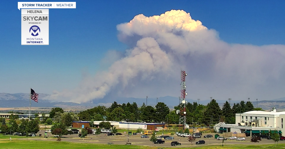 Pyrocumulus Cloud Forms, Dangerous Fire Weather Continues