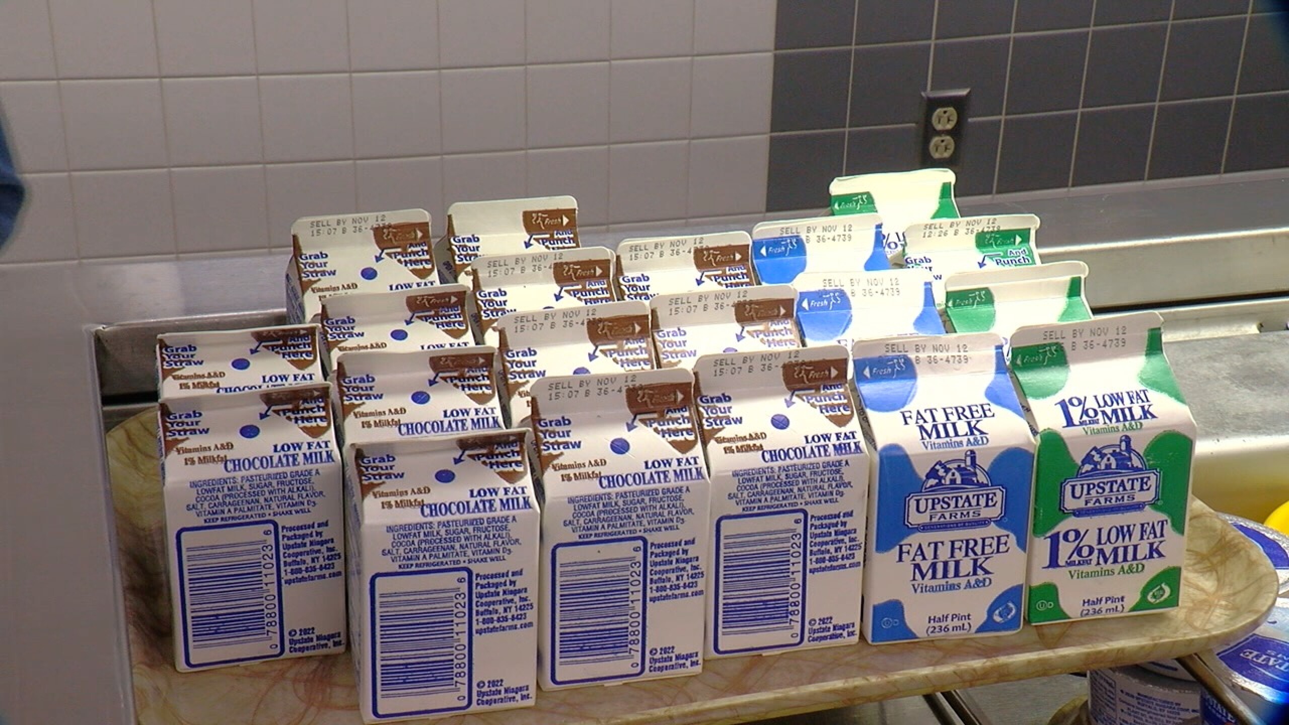 ‘We are going to have staff pour milk for students’: Milk carton supply shortage