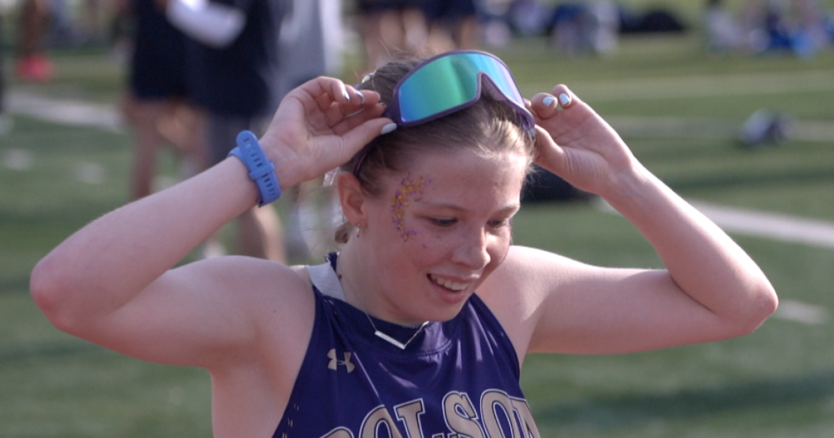 Just a freshman, Polson's Morgan Delaney chasing 3,200-meter hardware ...