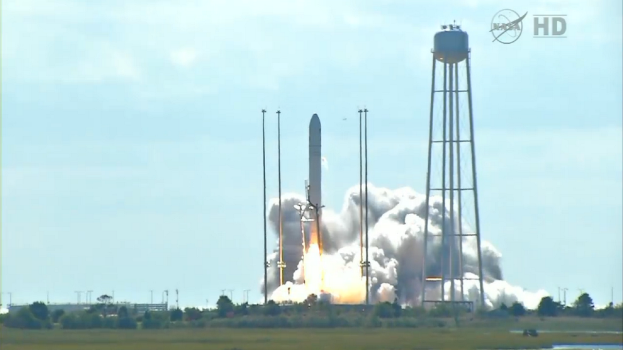 Antares rocket successfully launches from Wallops Island