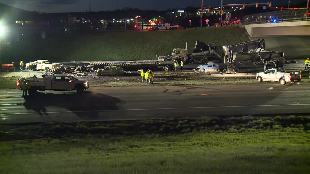 Semi Driver Arrested In Fiery Deadly Colorado Crash Involving At Least