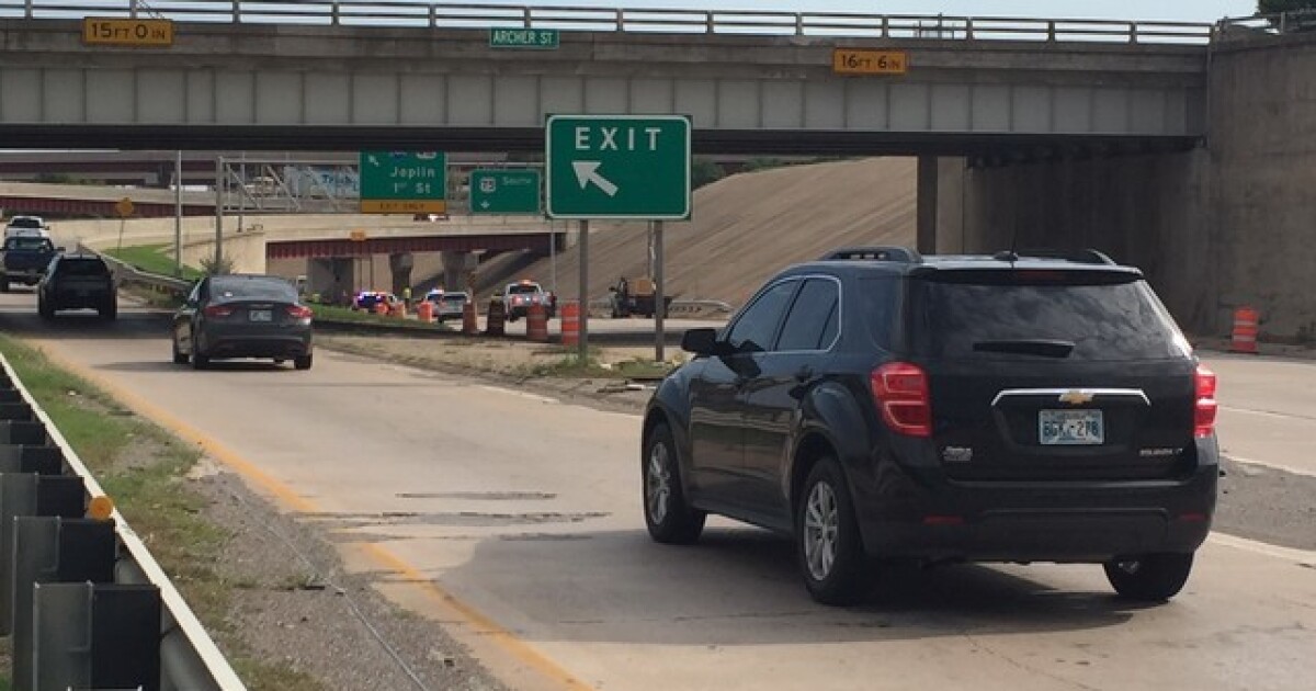 Roads reopened after truck stuck under bridge
