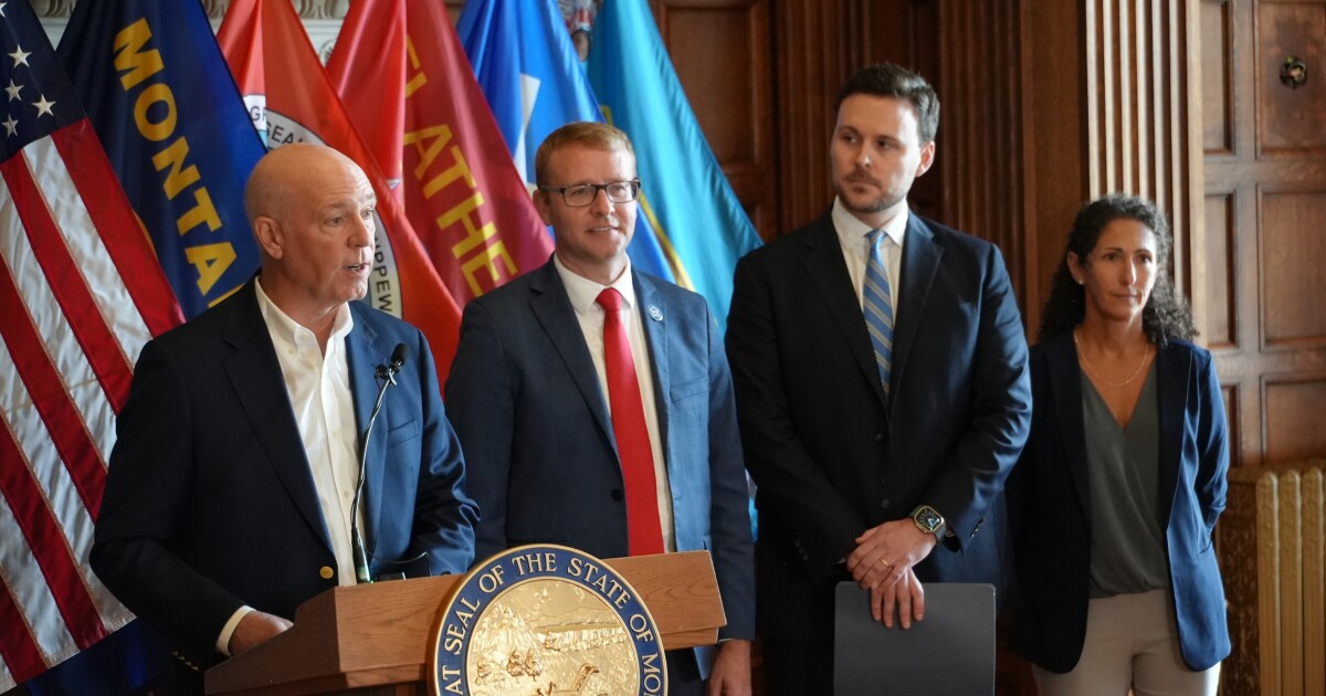 Gianforte signs onto federal partnership on foster care system