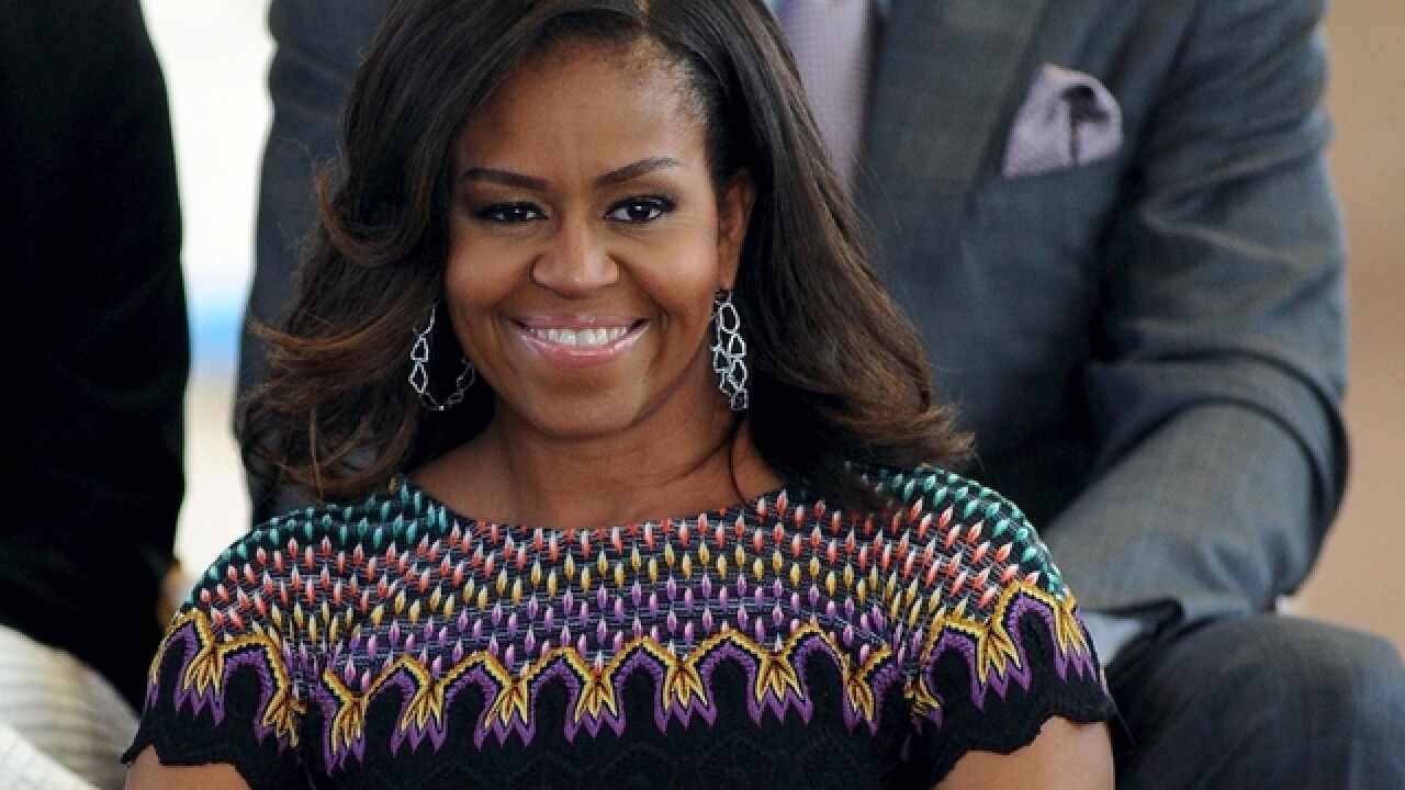 Michelle Obama named 'most admired woman' for 2nd year in a row, poll says