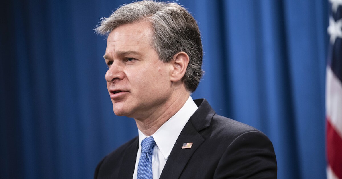 FBI director: Capitol riot was 'domestic terrorism'