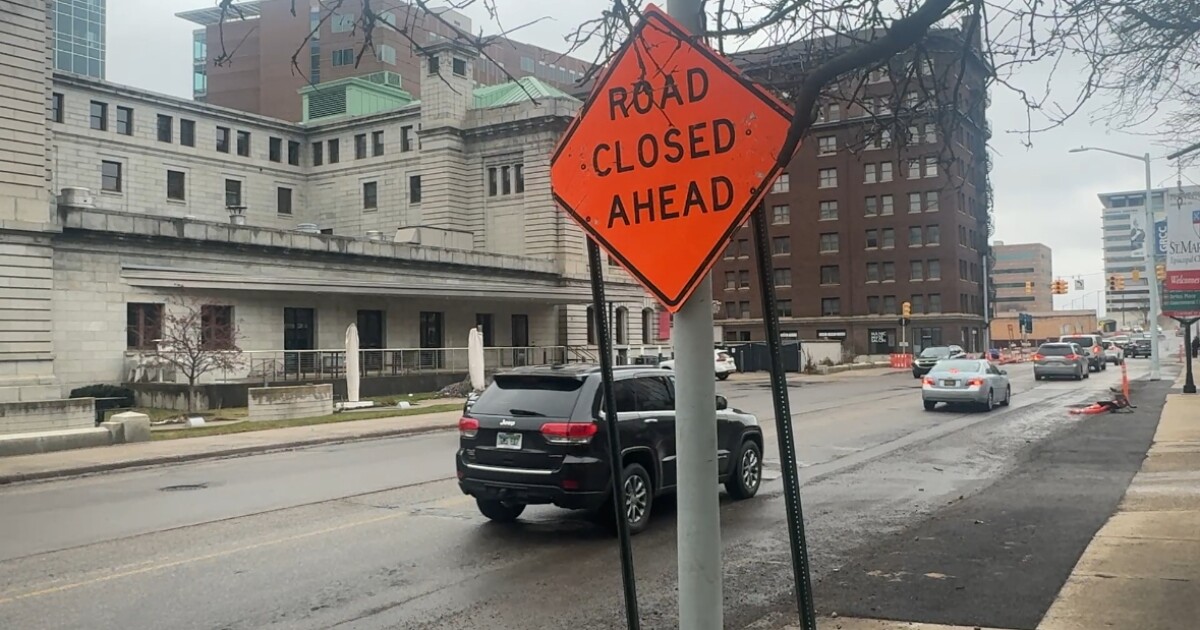 Grand Rapids celebrating orange barrel season with major thoroughfare ...